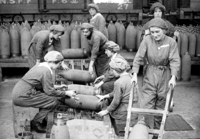 ‘Munitionettes’, les dones i les fàbriques de munició - Dones ...